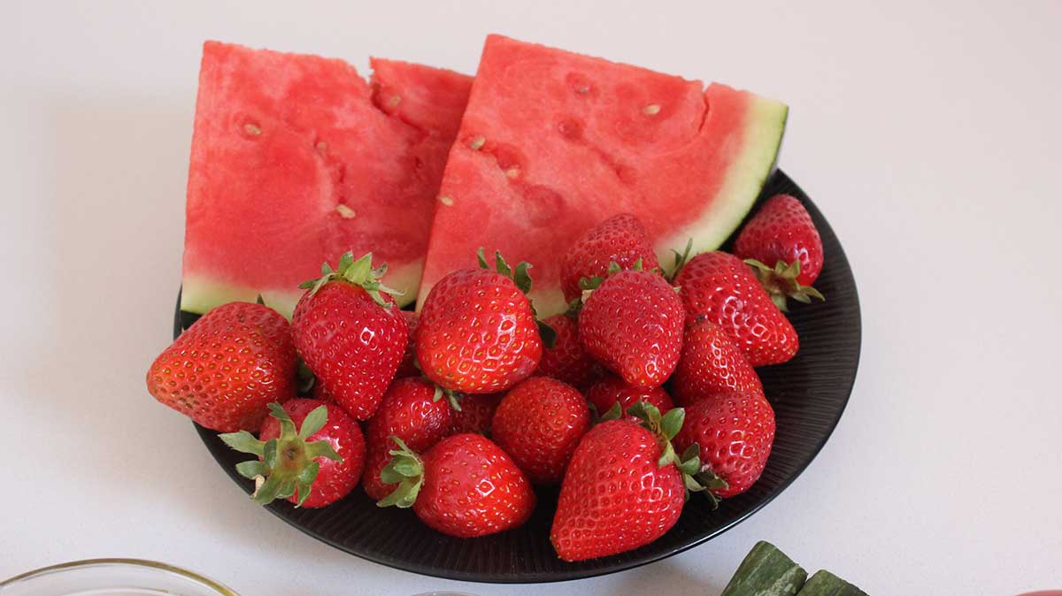 GAZPACHO PERFECTO DE FRESAS Y SANDÍA 🍓🍉